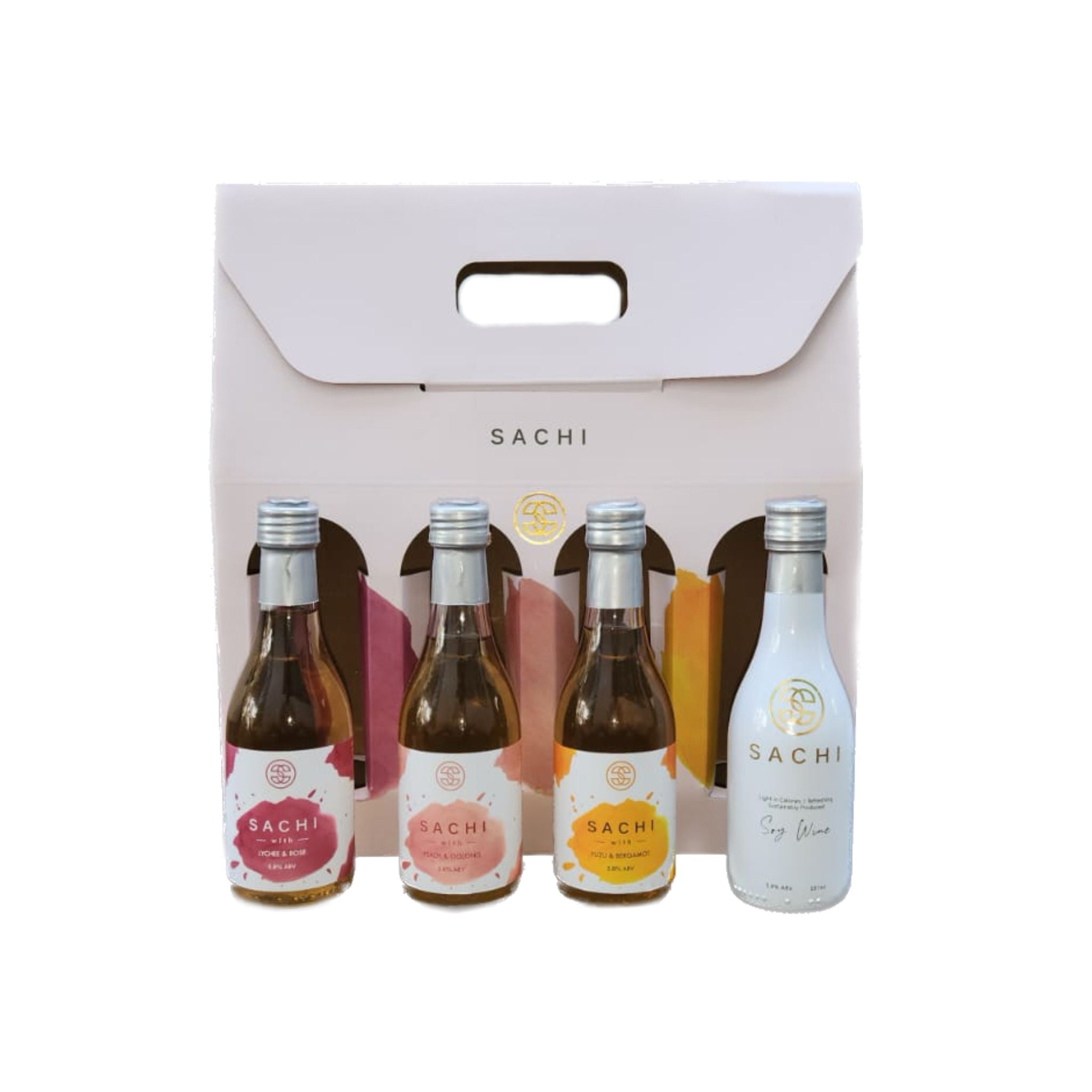 Sachi Soy Wine Sampler Gift Set ( 4 x 187mL Assorted Flavours ) – S A C ...